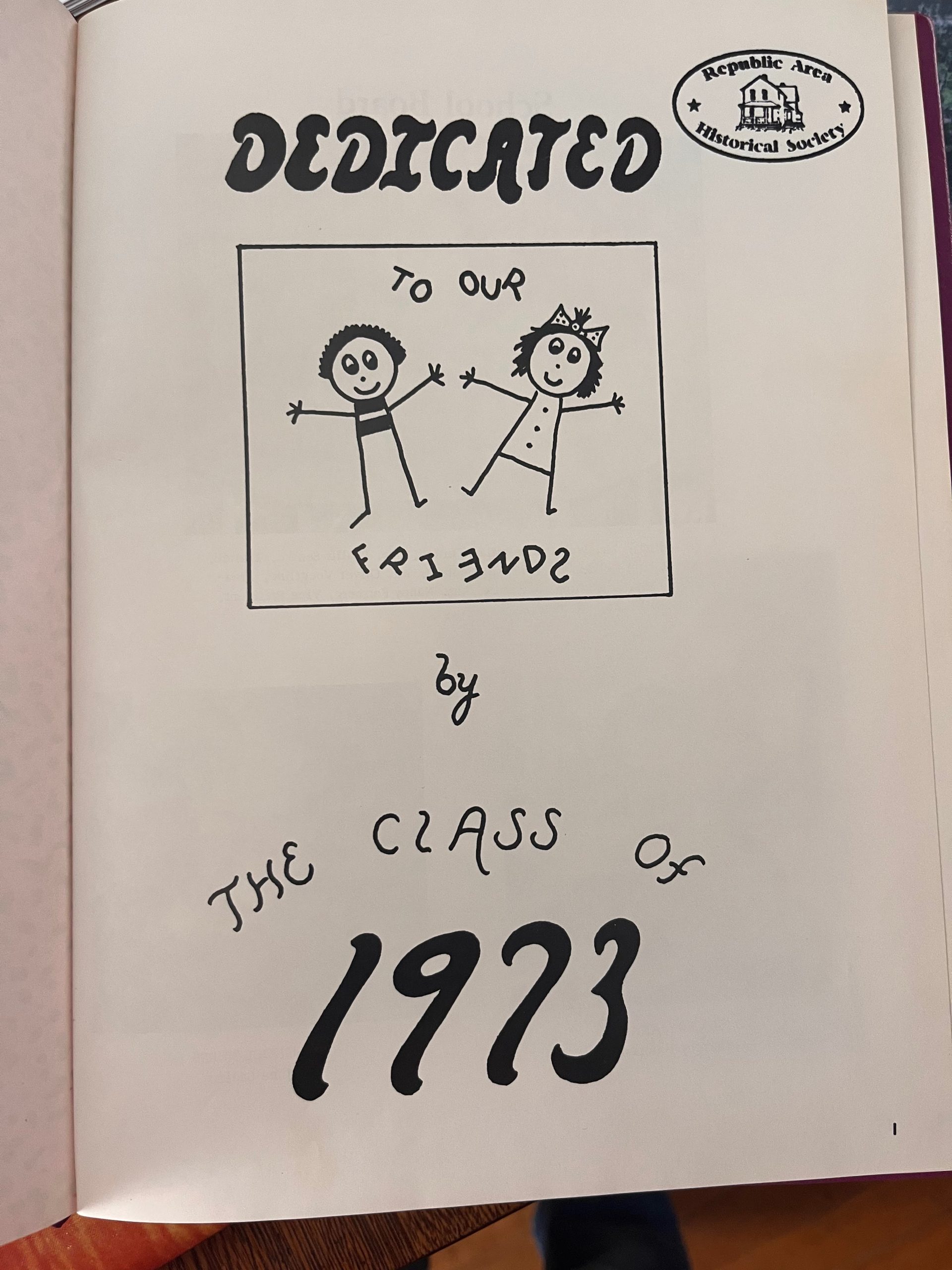 Class Yearbooks – Seniors – Republic Area Historical Society